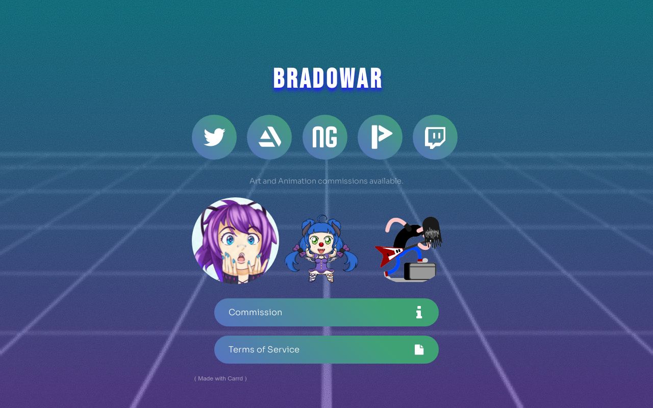brad0warcommisions